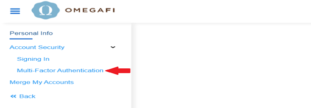 Multi-Factor Authenticator Set Up – OmegaFi