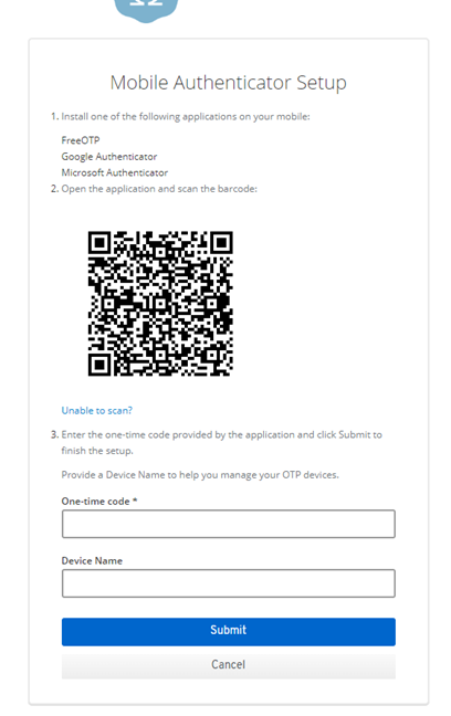Multi-Factor Authenticator Set Up – OmegaFi